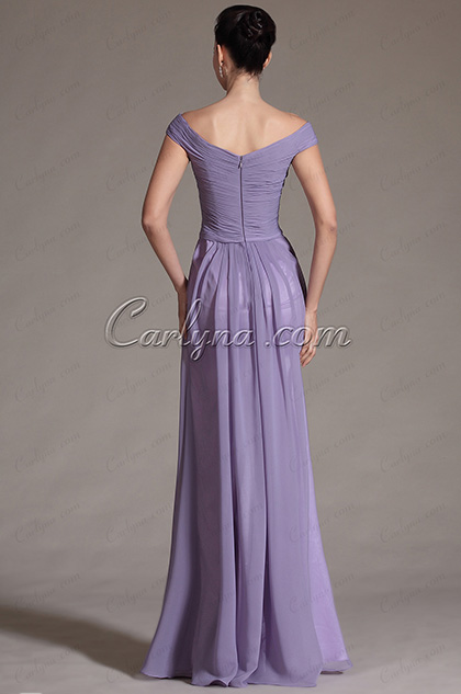 Romantic V-cut Evening Dress Prom Dress (C00144106) - eDressit